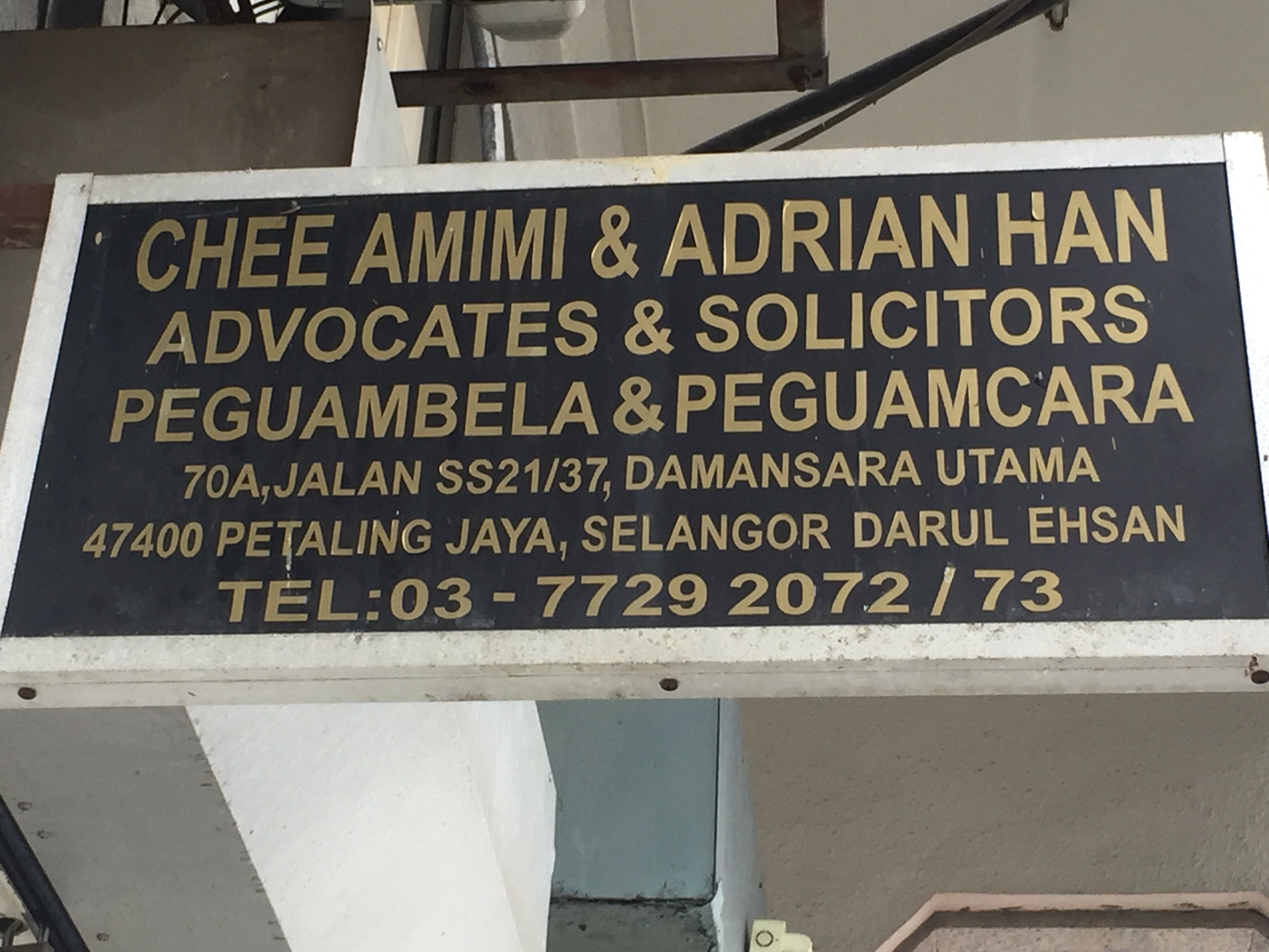 CHEE AMIMI & ADRIAN HAN – A Law Firm Established Since 1995